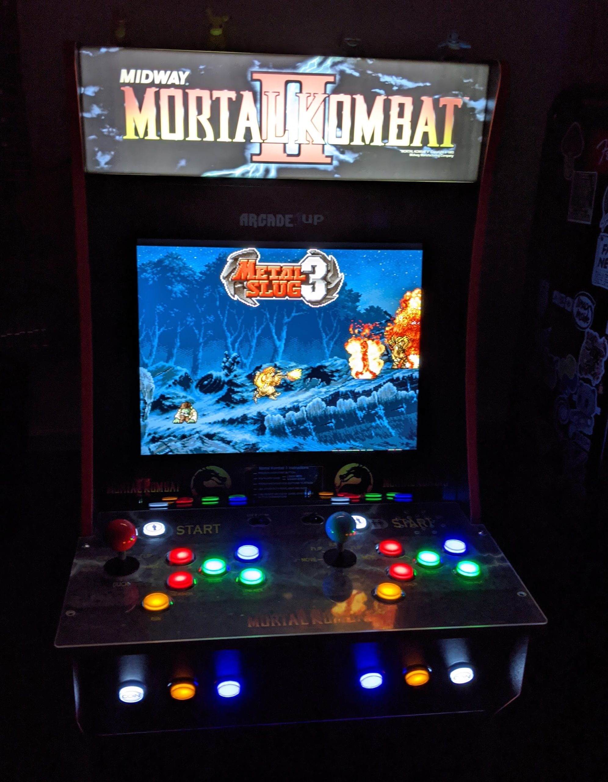 Mortal Kombat Arcade Cabinet from Arcade1UP – Part 3: More buttons ...